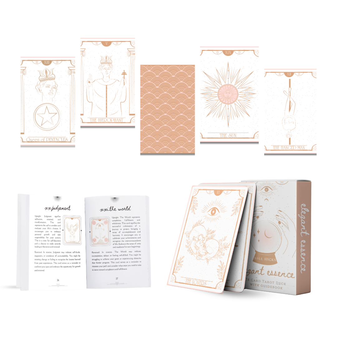 Elegant Essence Tarot Card Deck | Soul Sticks Co.
